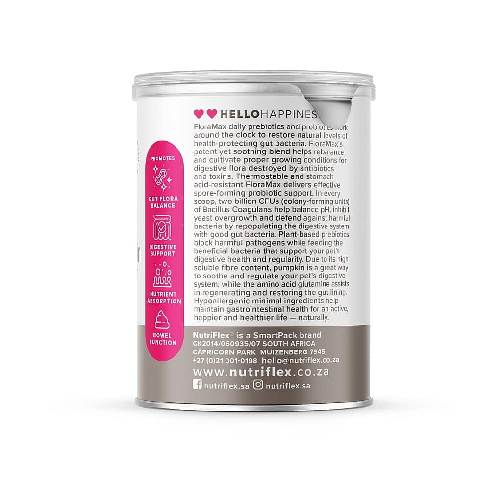FloraMax Probiotic For Dogs And Cats - Digestive Health And Gut Balance ...