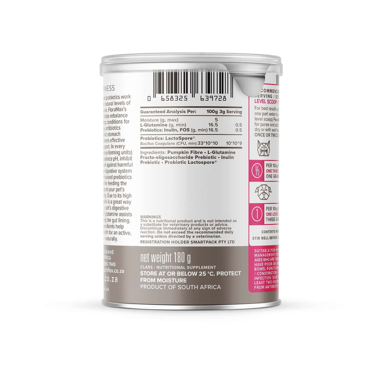 FloraMax Probiotic For Dogs And Cats - Digestive Health And Gut Balance ...