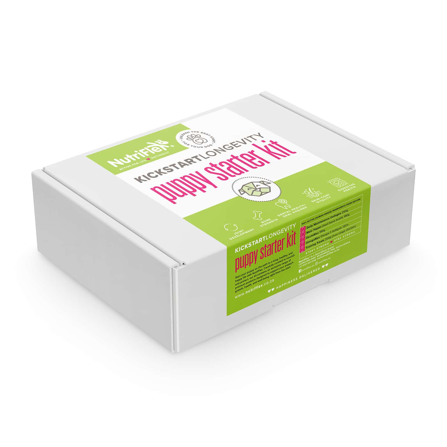 Kickstart Longevity Puppy Starter Kit | NutriFlex