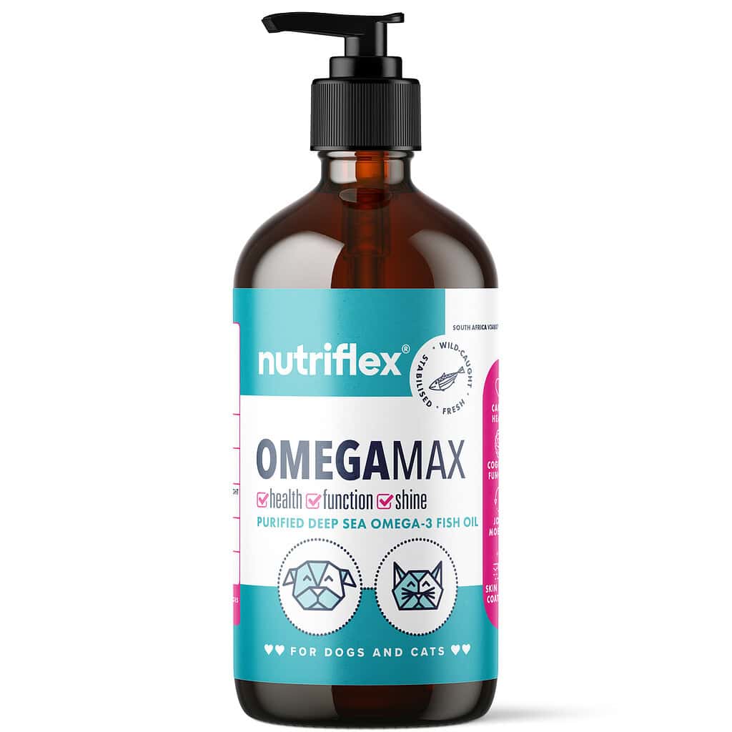 OmegaMax - Omega-3 Fish Oil For Dogs And Cats 250ml | NutriFlex